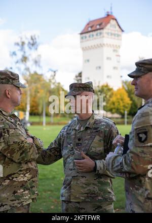 U.S. Army Lt. Col. Rich Karcher, 254th Regiment, New Jersey Army ...