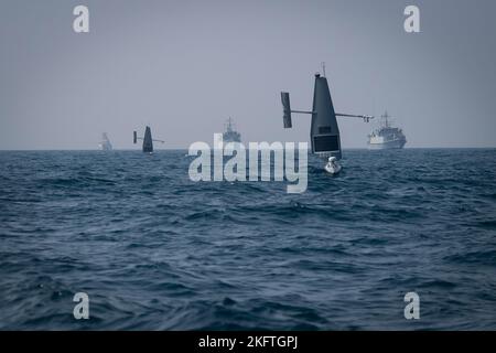 (221007-N-NS602-1386) ARABIAN GULF (Oct. 7, 2022) Saildrone Explorer ...