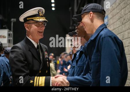 Vice Admiral Yancy Lindsey, commander, Navy Installations Command ...