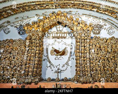 Rome Lazio Italy. The Capuchin Crypt comprises several tiny chapels ...