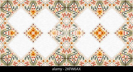 Boho botanical cottage core seamless pattern. Trendy decorative ...