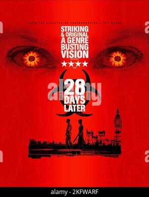 FILM POSTER, 28 DAYS LATER..., 2002 Stock Photo - Alamy