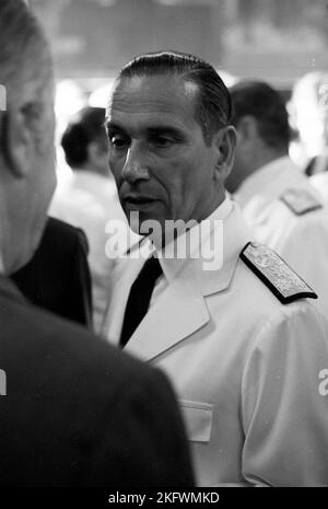 Jorge Isaac Anaya, Argentine Commander of the Navy, military junta ...