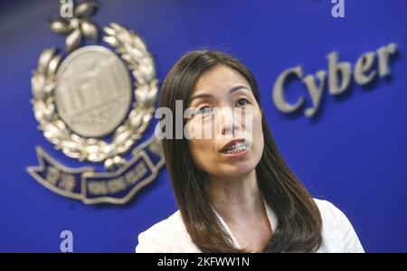 Kelly Cheng Lai-ki, Chief Superintendent of Hong Kong Police, talks ...