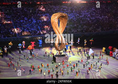 Al Chaur, Qatar. 20th Nov, 2022. Soccer, World Cup 2022 in Qatar, Qatar ...