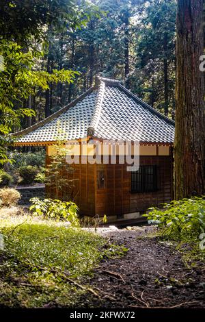 Murayama Sengen Shrine ancient building in Fujinomiya Japan Stock Photo ...