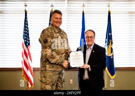 Col. Erik Nott, 88th Surgical Operations Squadron commander, addresses ...