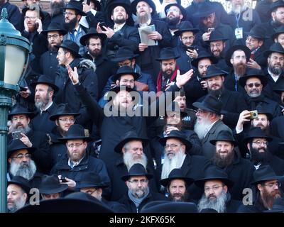 NEW YORK, N.Y. – November 8, 2022: Congressional candidate Dan Goldman ...