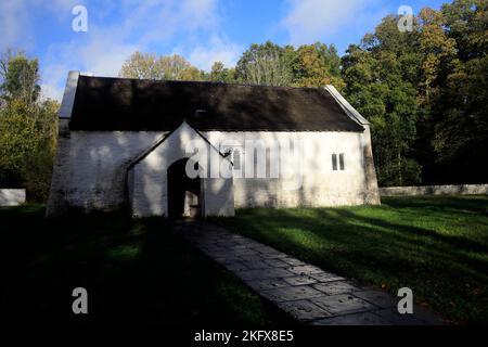 Saint Teilo's Church at St. Fagans National Museum of History Stock ...