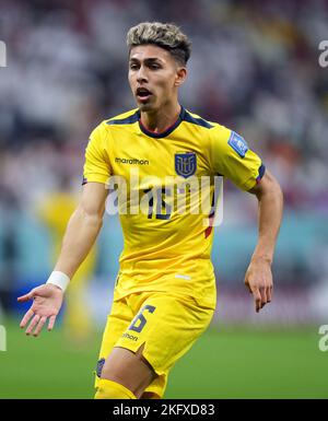 Jeremy Sarmiento of Ecuador during the FIFA World Cup Qatar 2022 match ...