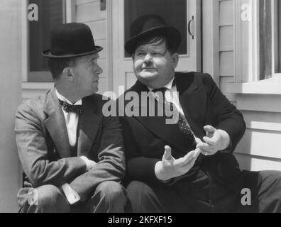 Harry Warnecke photograph of Stan Laurel and Oliver Hardy - 1938 Stock ...