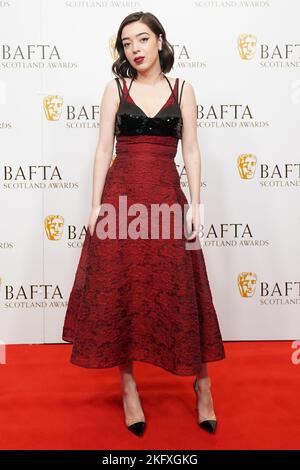 Marli Siu arrives at the BAFTA Scotland awards at the DoubleTree By ...