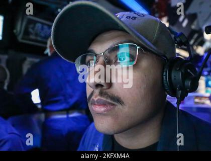 NORTH PACIFIC OCEAN (Oct. 13 2022) Lt. David Dinkins, from Mount Airey ...