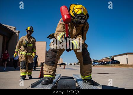 Senior Airman Dakaris Williams, 7th Civil Engineer Squadron fire ...