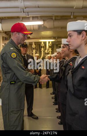 Capt. Matthew Mulcahey, the first-in-class aircraft carrier USS Gerald ...