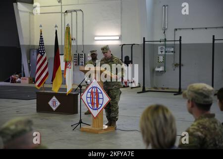 The 2d Theater Signal Brigade Headquarters and Headquarters Company hosted a Change of ...
