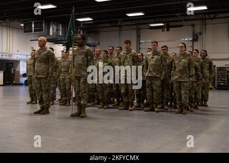 The 387th Military Police company conducted a color casing ceremony at ...