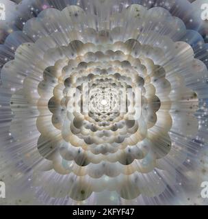 Layers of Fractal Sphere Stock Photo - Alamy