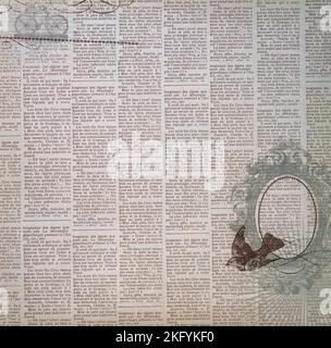 Text script based background with french theme illustration Stock Photo ...