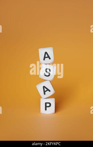 Marble tiles stacked in white background. Letter cubes with no sign ...