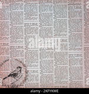 Text script based background with french theme illustration Stock Photo ...