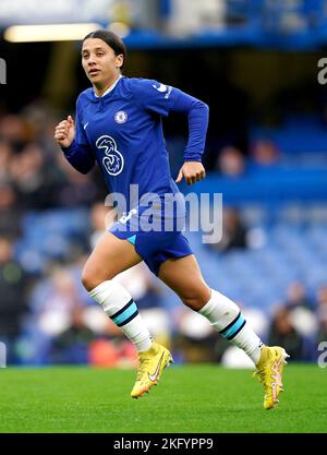 Sam Kerr (20 chelsea) during the Adobe Women's FA Cup game between ...