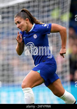Chelsea's Eve Perisset during the Barclay Women's Super League match at ...