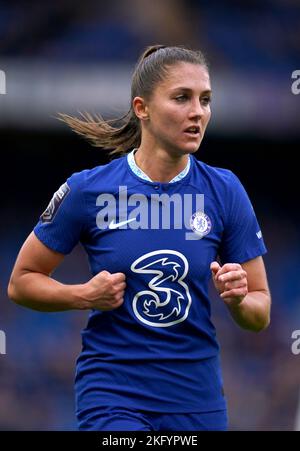 Chelsea's Eve Perisset during the Barclay Women's Super League match at ...