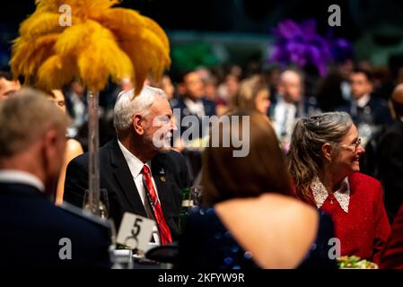 Gen. Duke Richardson, Air Force Materiel Command commander, speaking ...