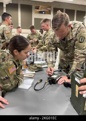 Utah Army National Guard Staff Sgt. Jake Barnes, representing the 300th ...