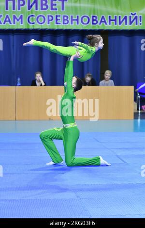 Orenburg, Russia, 26-27 May 2017 year: Juniors compete in sports ...