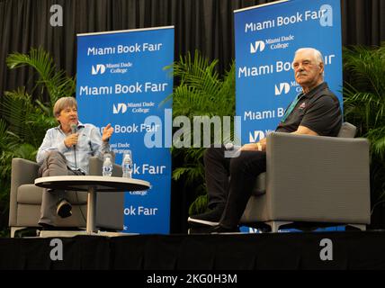 MIAMI, FL-NOV 19: Dave Barry and Larry Csonka are seen during the Miami ...