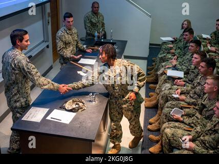 Lt. Zach Krueger, Naval Special Operations Enlisted Community Manager ...