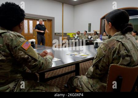 Area IV's youngest Soldiers receive an overview of what Army Emergency ...