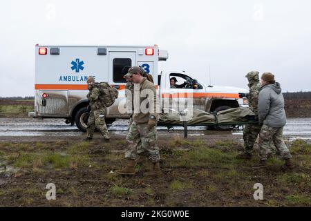U.S. Airmen from across the 673d Medical Group render tactical combat ...