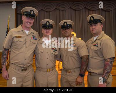 Chief Aerographers Mate Joshua Smart, assigned to Mine Countermeasures ...