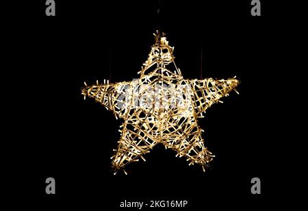 Palma, Mallorca, Spain, 20th November 2022. Christmas illumination at ...