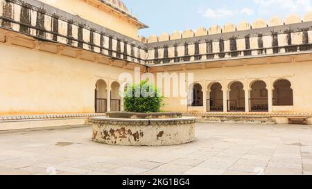 Inside View of Badal Palace of Kumbhalgarh Fort, Rajasthan, India Stock ...