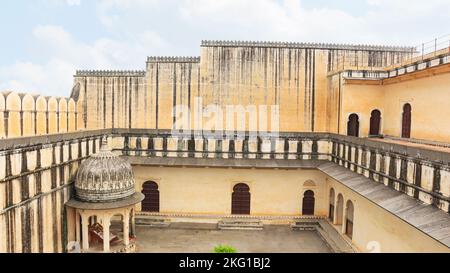 Inside View of Badal Palace of Kumbhalgarh Fort, Rajasthan, India Stock ...