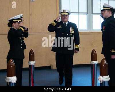 NEWPORT, RI. (Oct. 21, 2022) Officer Development School (ODS) class ...