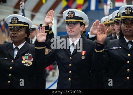 NEWPORT, RI. (Oct. 21, 2022) Officer Development School (ODS) class ...