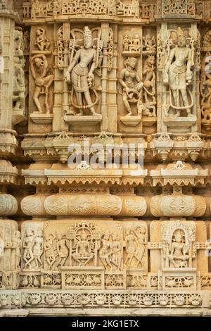 Neminath Jain Temple, Ranakpur, Rajasthan, India. Neminath was the 22nd ...