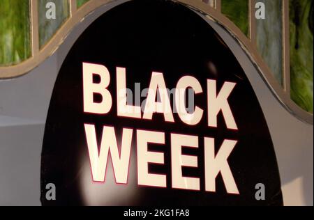 Palma, Mallorca, Spain, 20th November 2022. Christmas illumination at ...