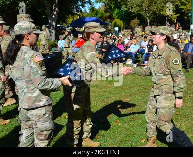 Command Sgt. Maj. Norman Delise, 319th Signal Battalion command ...