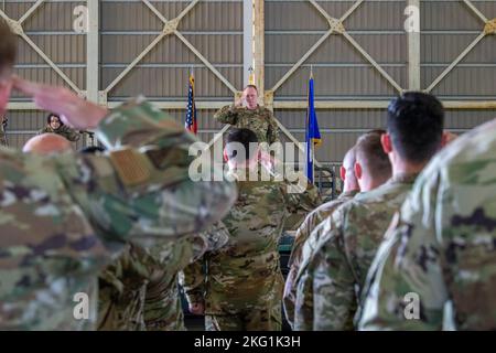 Lt. Col. Alexander Kelly, commander of the 319th Expeditionary ...