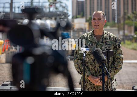 U.S. Navy Capt. Shawn Triggs, Naval Supply Systems Command, Fleet ...