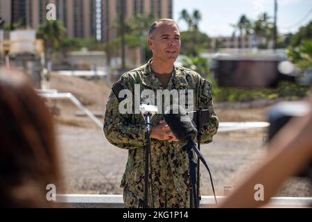 Capt. Shawn Triggs, Commanding Officer, Naval Supply Systems Command ...