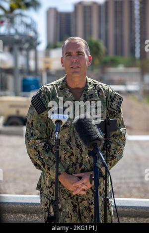 U.S. Navy Capt. Shawn Triggs, Naval Supply Systems Command, Fleet ...