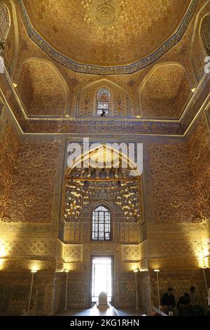 Ziyaratkhana, Muhammad Sultan Mausoleum, Guri Amir, Samarkand ...