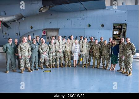 Senator Shelley Moore Capito toured the 130th Airlift Wing, located on ...
